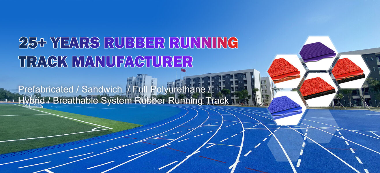 Quality EPDM Rubber Running Track & Sandwich System Running Track ...