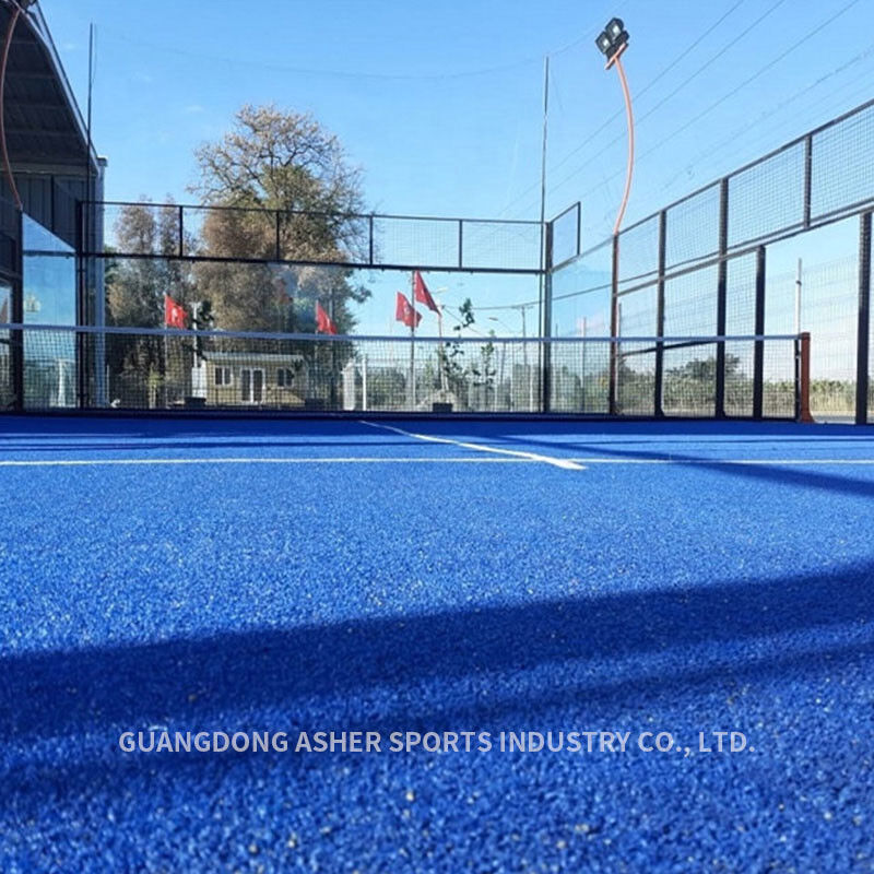 Wheelchair Accessible Padel Tennis Courts Fields Type With PE Fence
