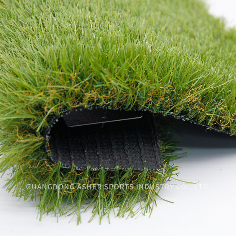 Synthetic Garden Artificial Grass Turf Astro Type Polyethylene Material