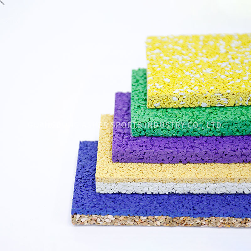 Moisture Proof Playground EPDM Flooring , Eco Rubber Flooring 15mm ...