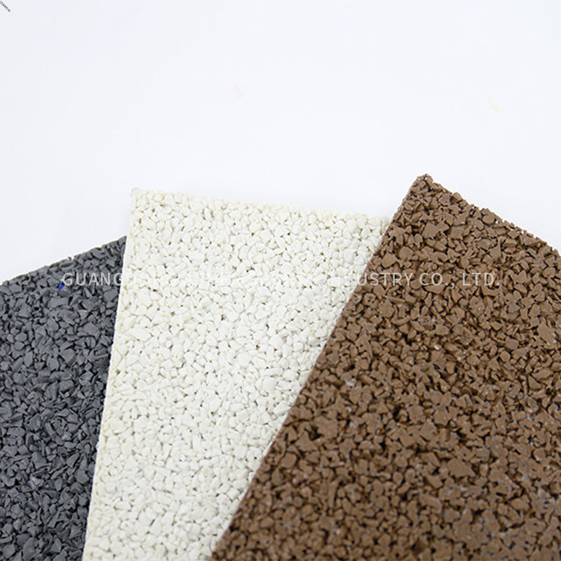 Anti Abrasion EPDM Rubber Running Track UV Proof 10mm Thickness Tiles Type