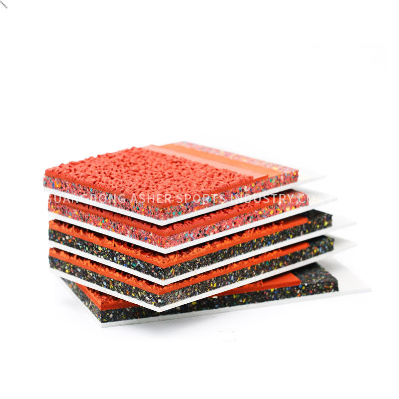 Integrated Sandwich System Running Track Rubber 20mm thickness ...