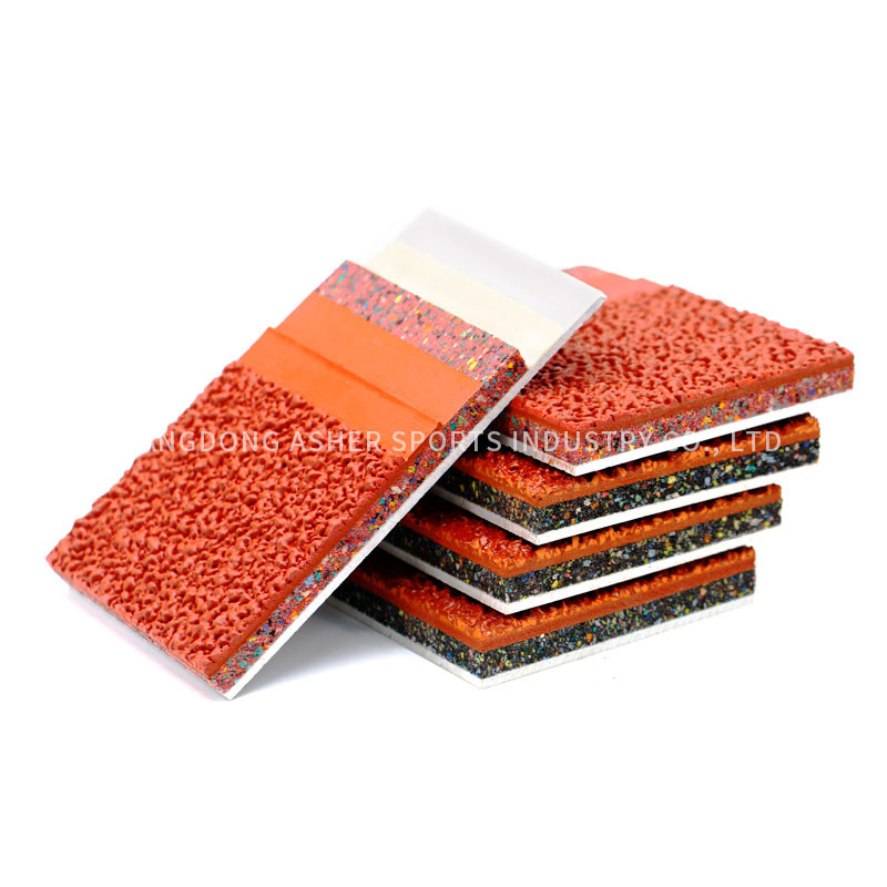 Integrated Sandwich System Running Track Rubber 20mm thickness ...