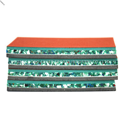 Water Based Vinyl Flooring Material , Core Type Glue Down Carpet Tiles